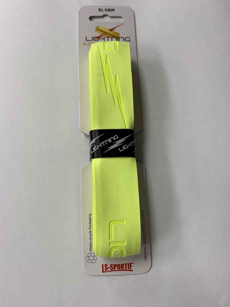 Lightning Grip ( Extra Long ) Fluo Yellow | Hennebery Sports