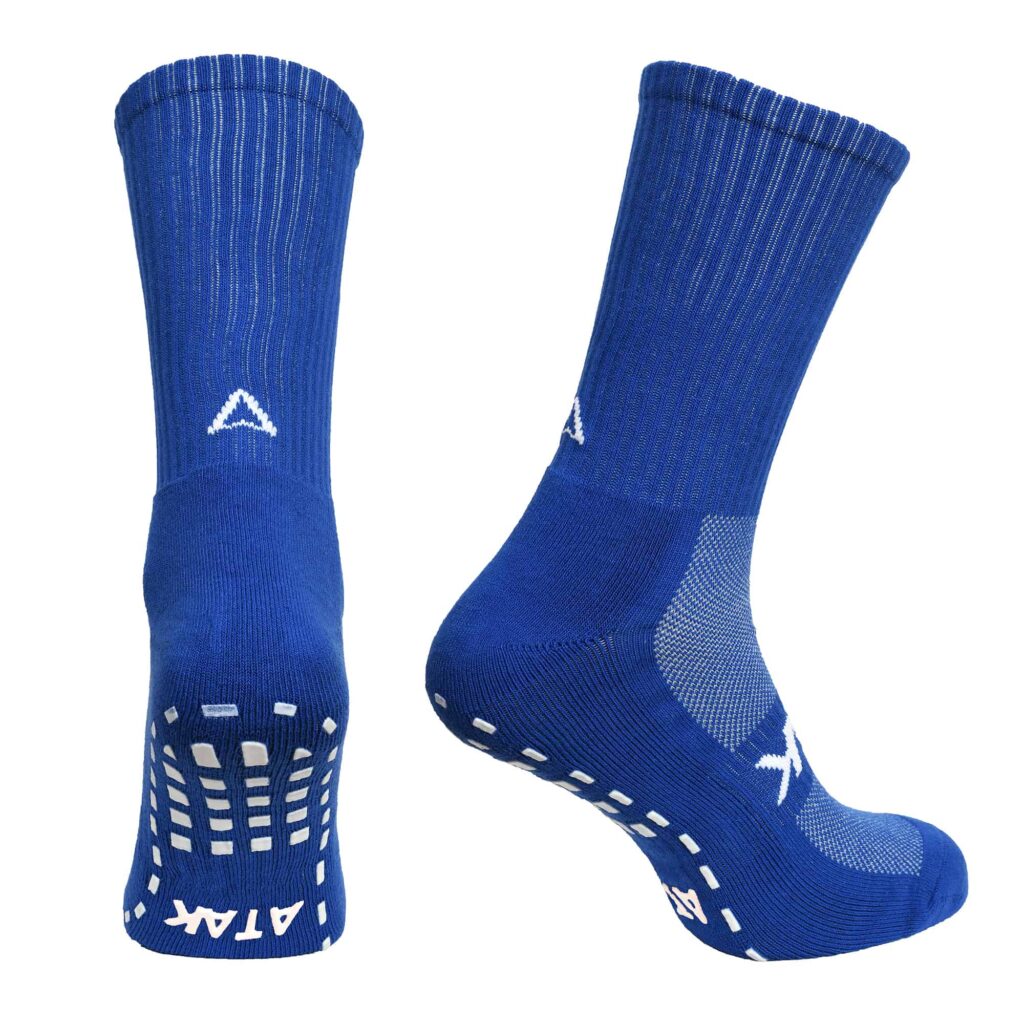 Feetures Elite Socks ( Blue/Grey ) | Hennebery Sports