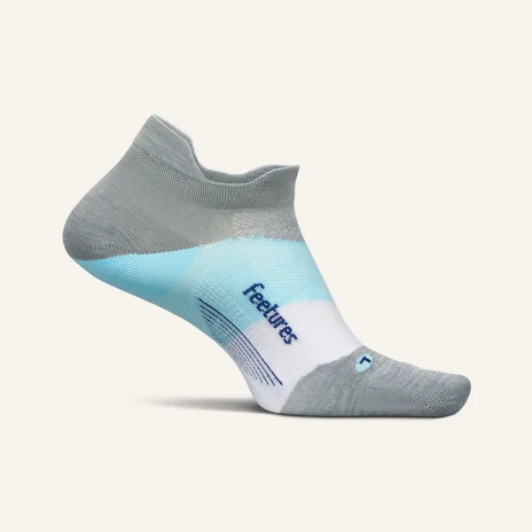 Feetures Elite Socks ( Blue/Grey ) | Hennebery Sports