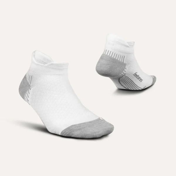 Feetures Plantar Fasciitis Relief Socks ( White ) | Hennebery Sports